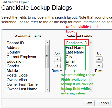 All about SFDC: Adding fields to Search Layouts in SFDC