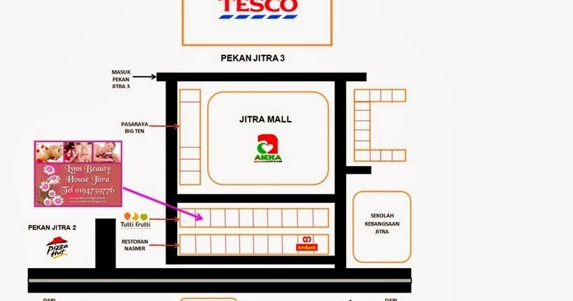 LYNN BEAUTY HOUSE, JITRA (Official): LOKASI SPA - PEKAN JITRA 3