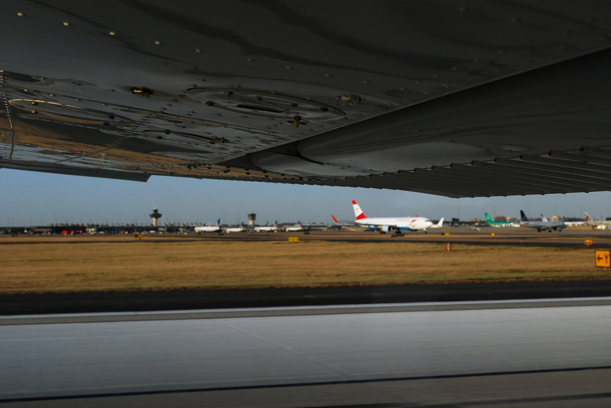 The Mint Green Log: Dulles? Yep.