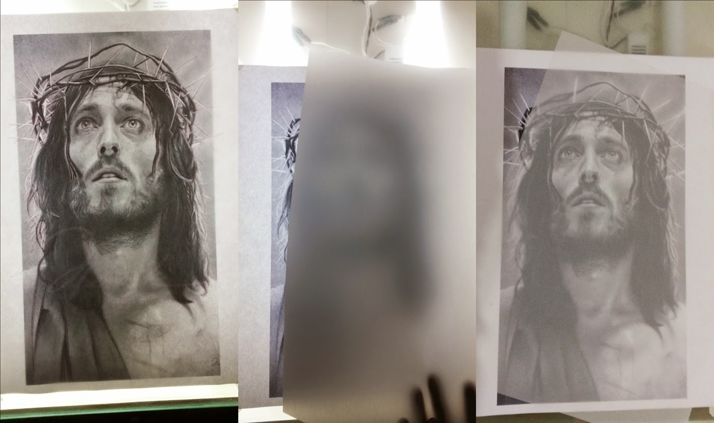 Tutorial técnica para calcar una imagen