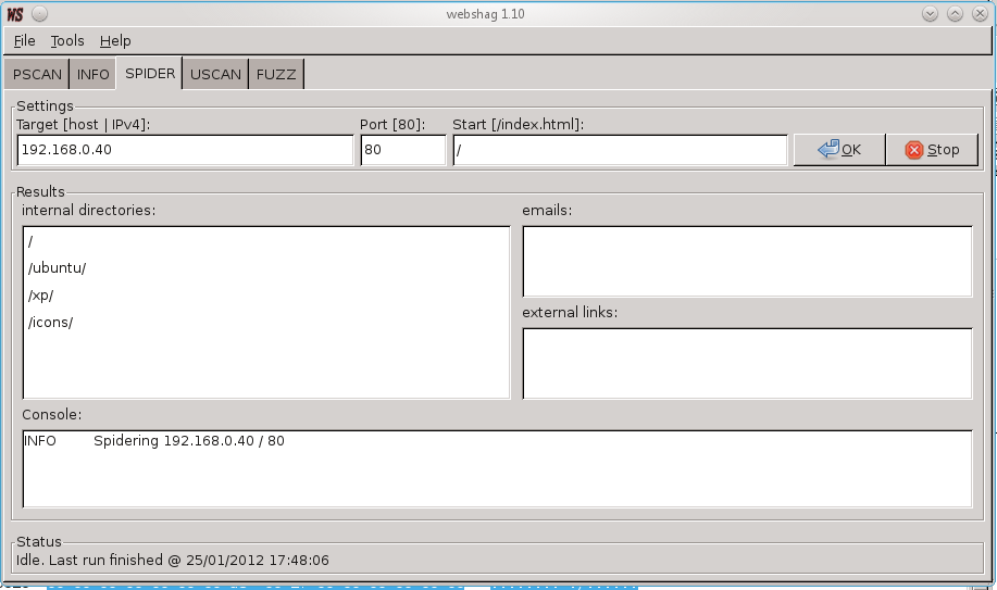 IS2C: Local Network Scanning