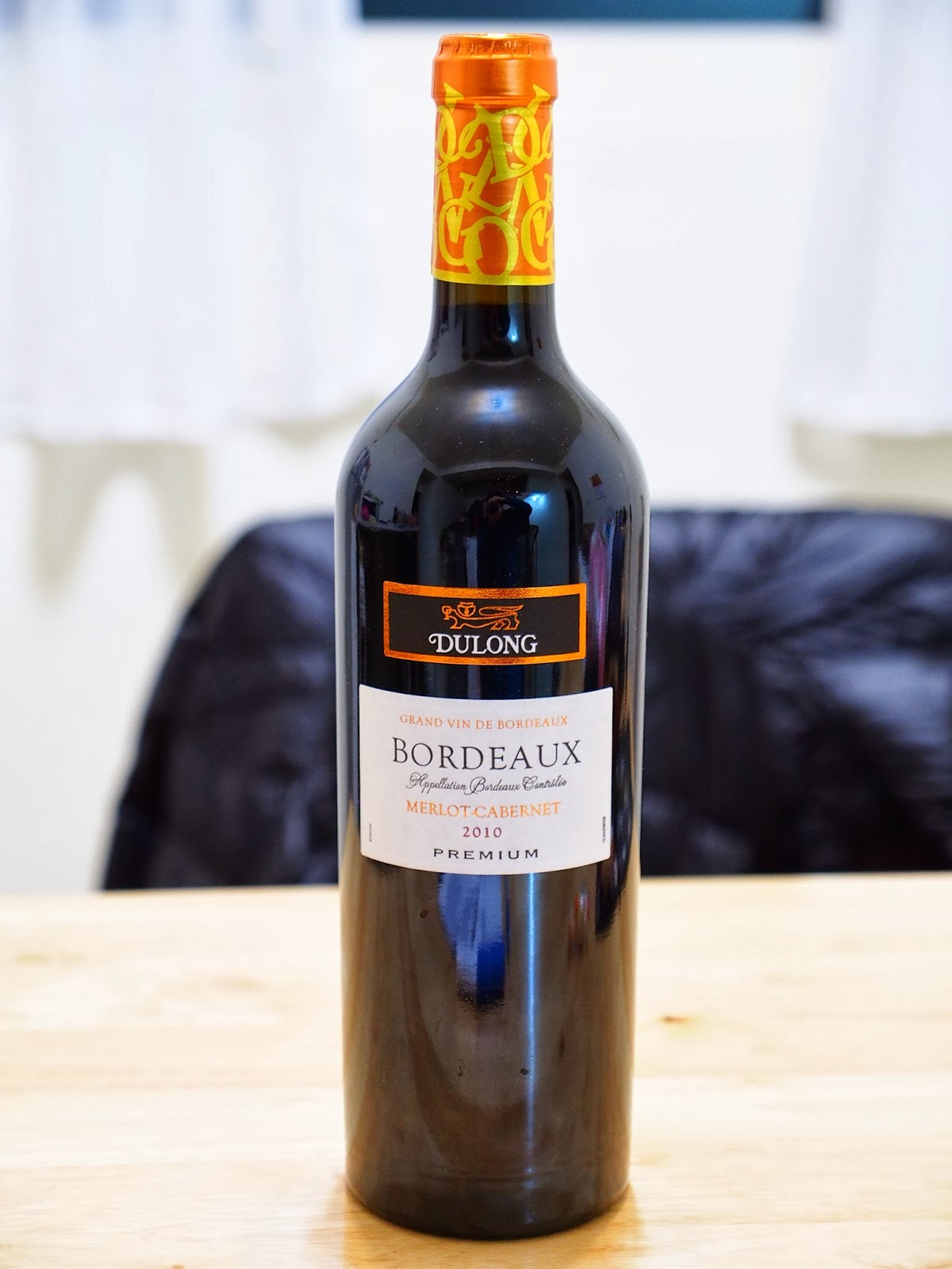 紅葡萄的世界: Dulong Bordeaux Premium Merlot Cabernet 2010