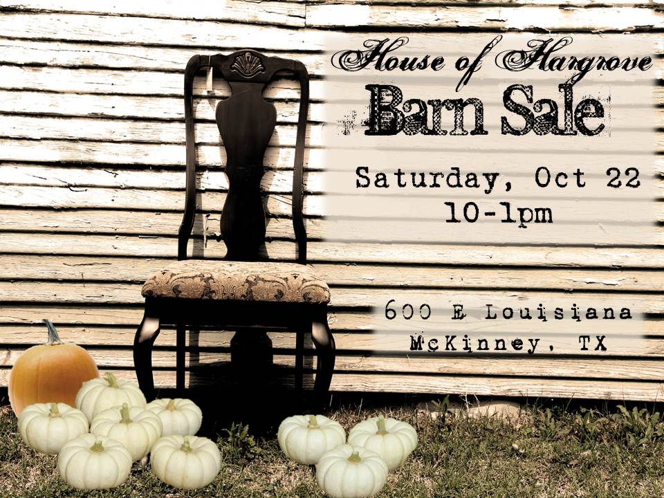 House of Hargrove {the blog}: October Barn Sale