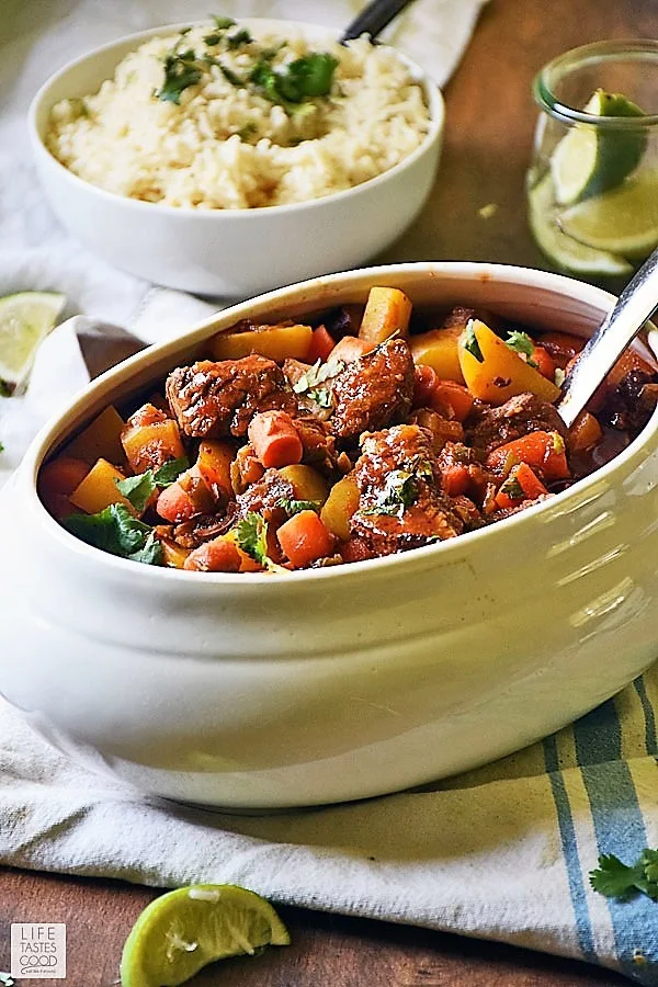 Puerto Rican Beef Stew | Life Tastes Good