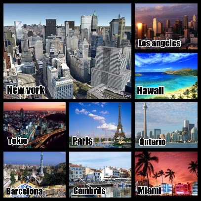 Bitácora de lengua: Collage Ciudades