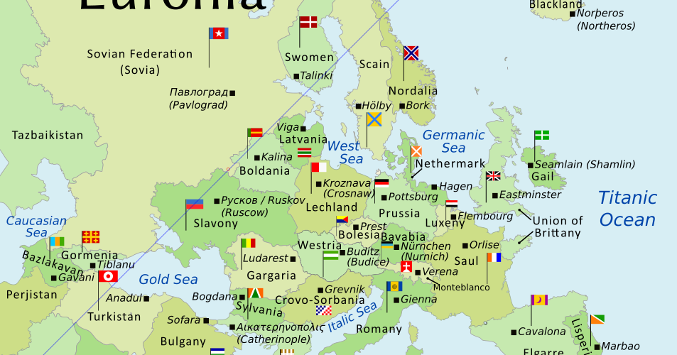 Whitapedia: Euronia - Europe in a Parallel Universe