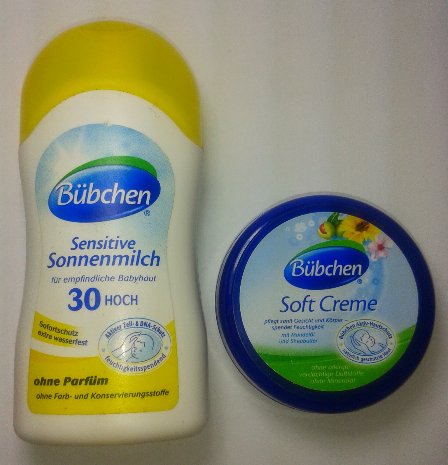Miniaturas de Cosméticos e Amenities: Bübchen sensitive sonnenmilch 30 HOCH - 50 ml