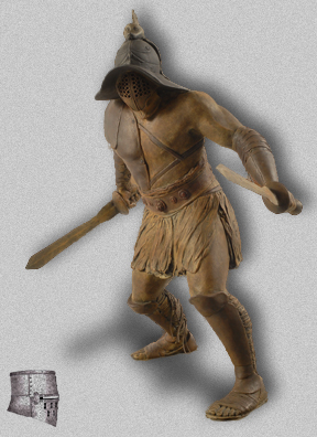 AMO DEL CASTILLO: Gladiadores. El DIMACHAERUS