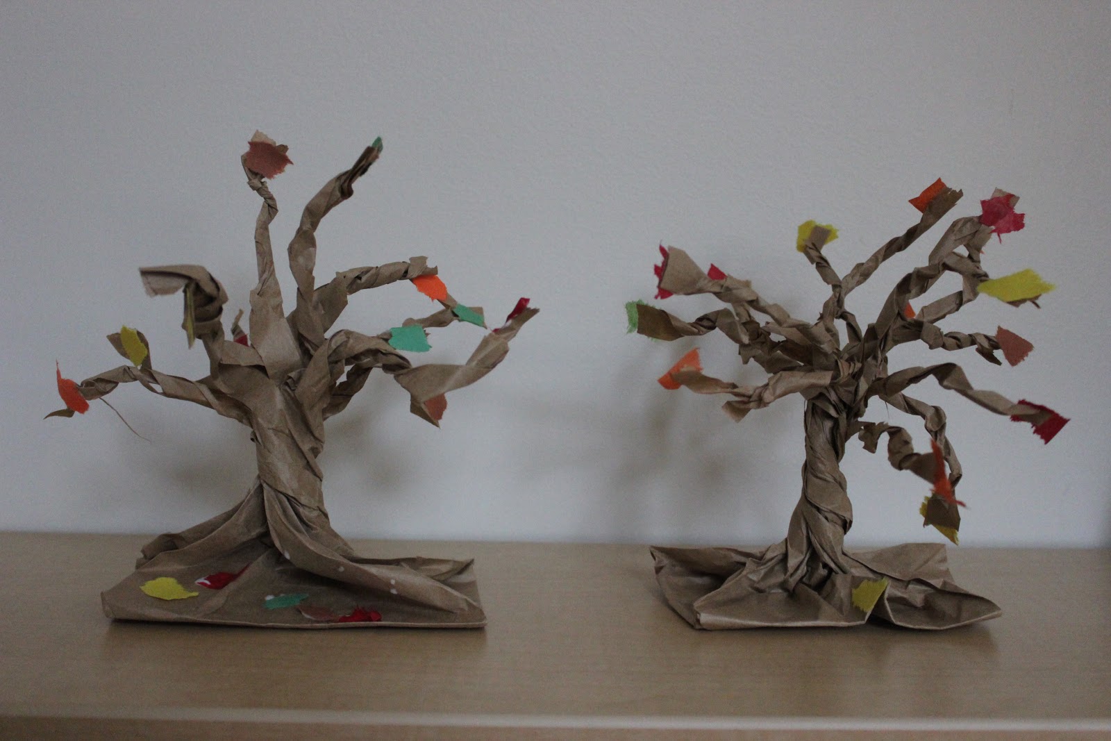 DIY Paper Crafts: Paper Bag Tree Craft
