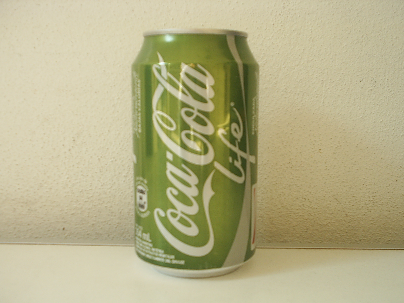 LATAS Y BOTELLAS DE JUAN CRUZ: COCA COLA LIFE (Argentina - 2013)