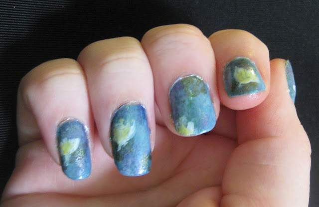 Unprofessional Nails: Inspired by Monet