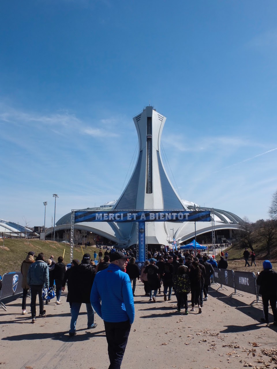 Premier match de l’Impact de Montréal au Stade Saputo