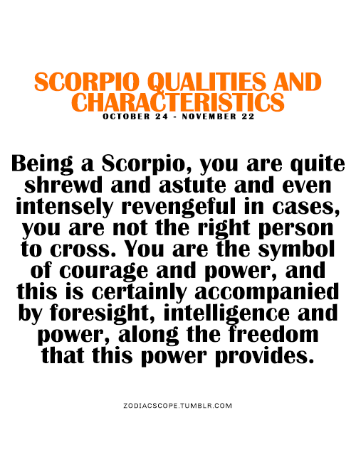 10 SCORPIO Qualities | Scorpio Quotes