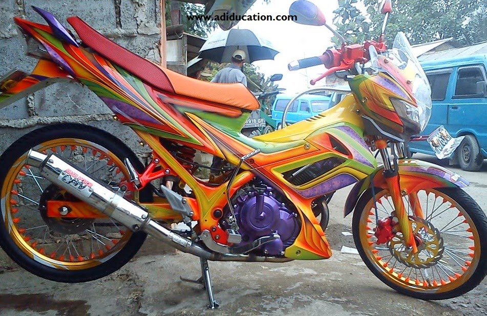 Foto Modifikasi Satria Fu 150 Terbaru