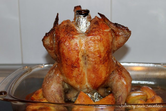 JULIA Y SUS RECETAS: POLLO SENTADO