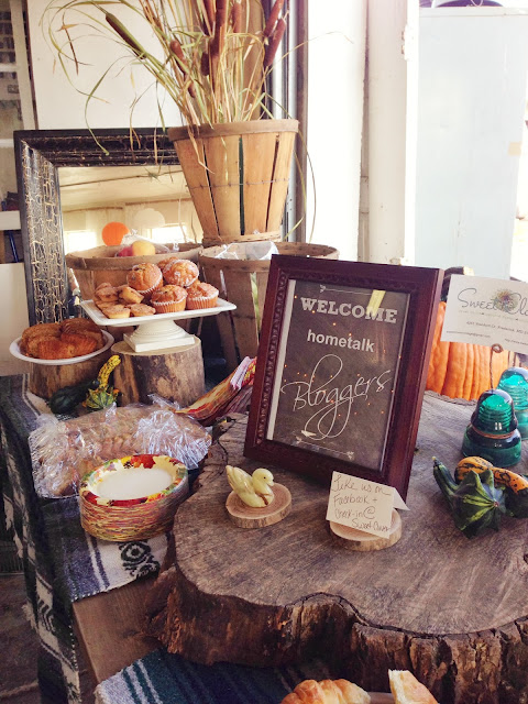 Trash Can Turned Side Table {31 Days: Day 11}