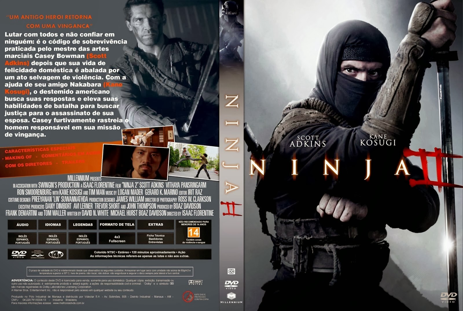 Capa Ninja II - O Melhor em capas do Brasil