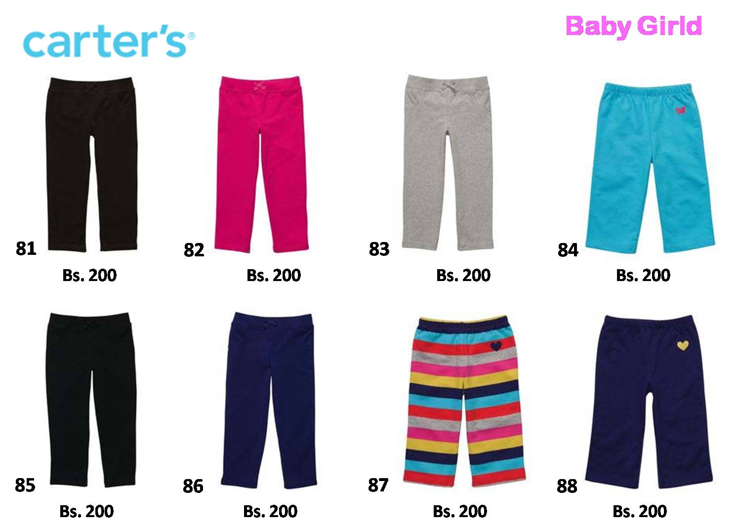 Venta de Ropa de niño marca Carter: Catálogo de Ropa de Niña