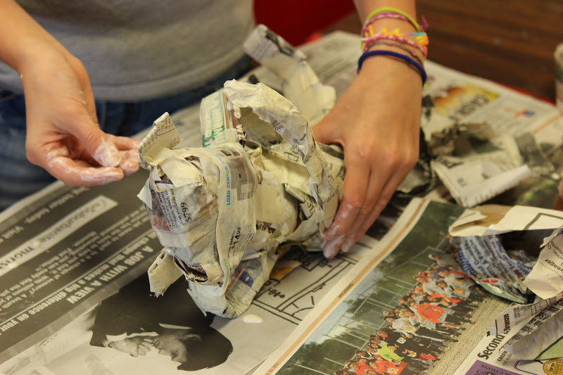 Lake and Hartville Elementary Art: Oaxacan Animals in Paper Mache' 5th ...
