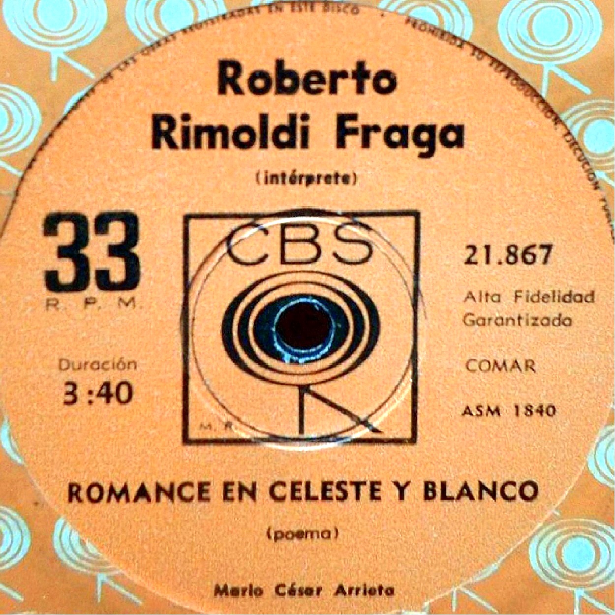 Folklore del NOA: ROBERTO RIMOLDI FRAGA - SEMILLA MONTONERA / ROMANCE ...