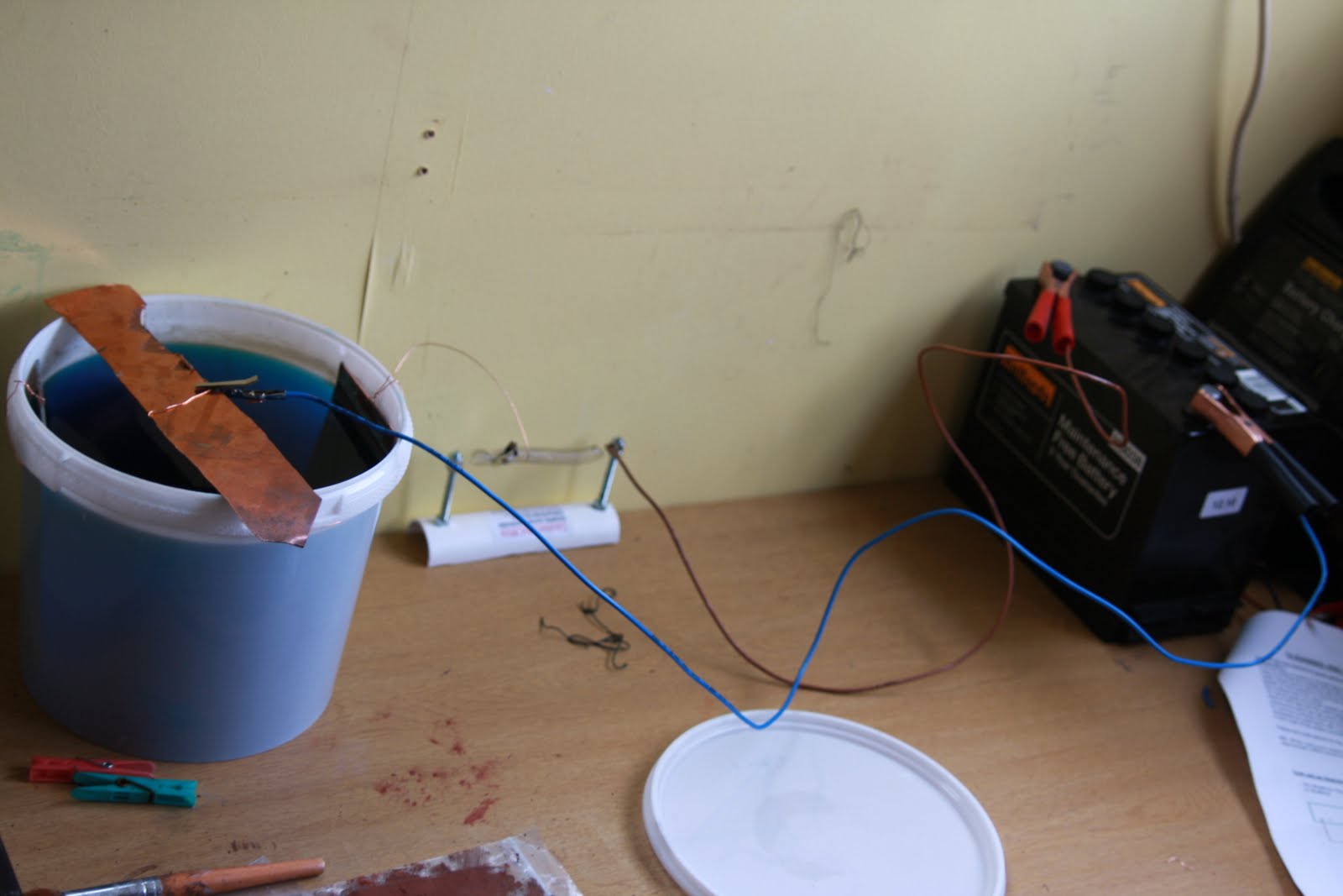 Sian Haigh-Brown: Home made fabric electroforming