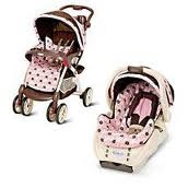 MommysLove4Baby143: GRACO PINK TRAVEL SYSTEM stroller W CARSEAT W BASE ...