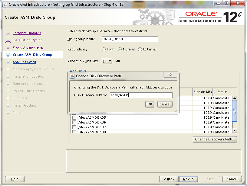 Insight Into Oracle Installing Oracle Grid Infrastructure 12c R1 12 1