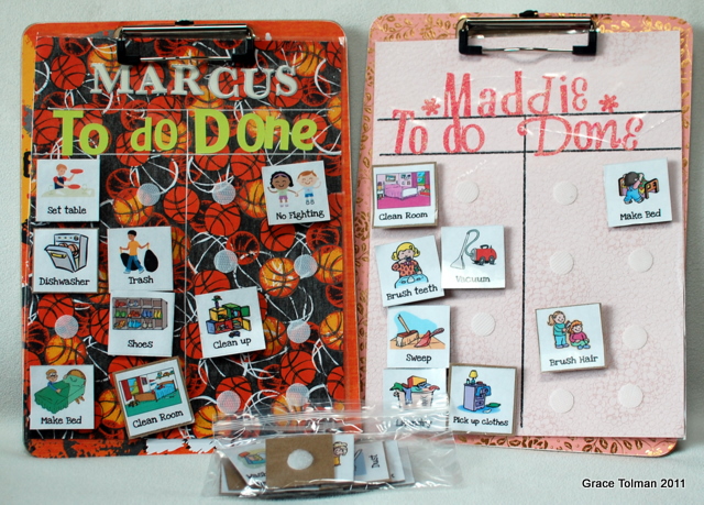 In my shoes: Chore Chart + Tutorial