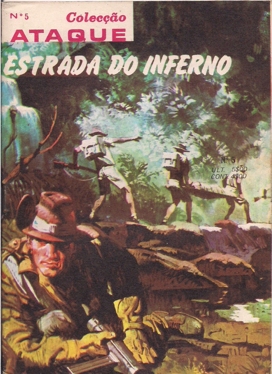 Coleção BD (comics) do Gill: Colecção Ataque (Revistas de Angola ...