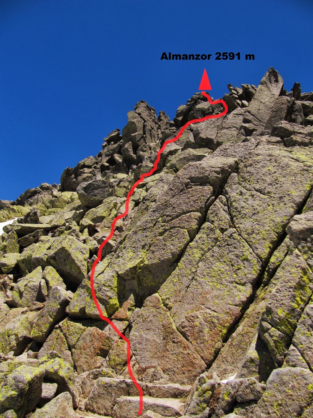 montañismo ultrapesado: ASCENSIÓN A LA PLAZA DEL MORO ALMANZOR 2591 m O ...