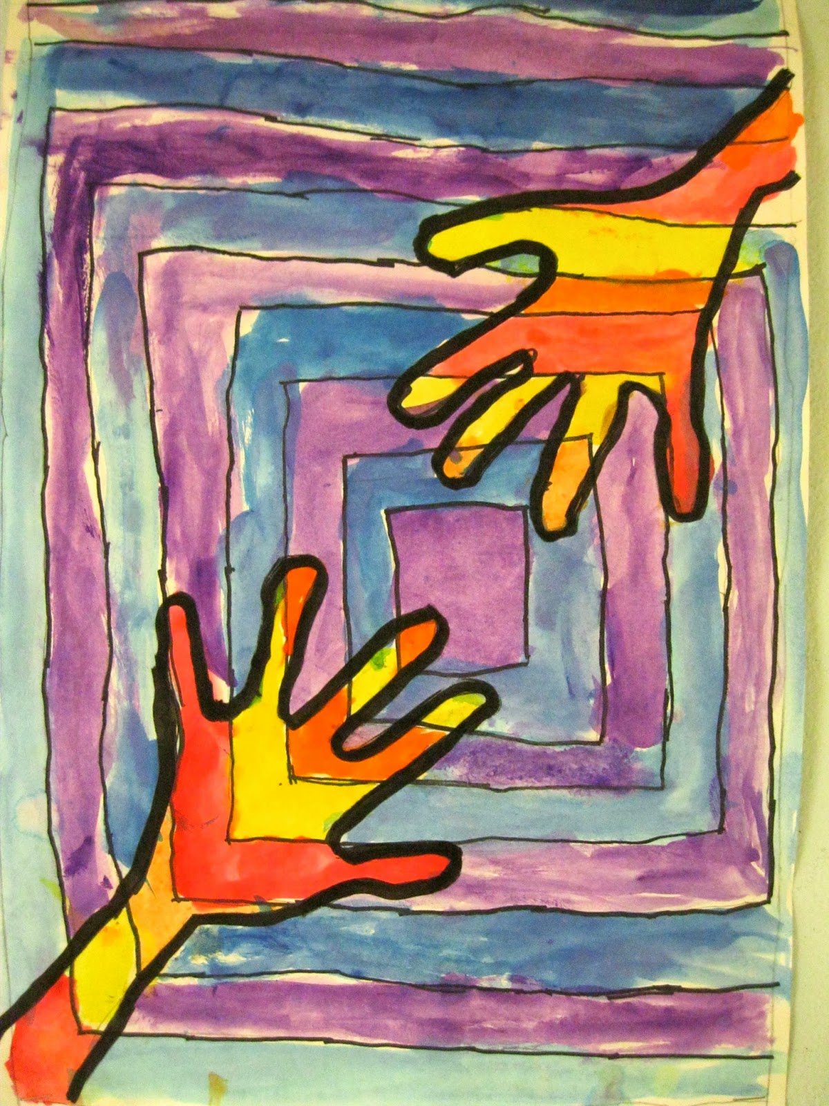 The Art Room: Hot and Cold hands