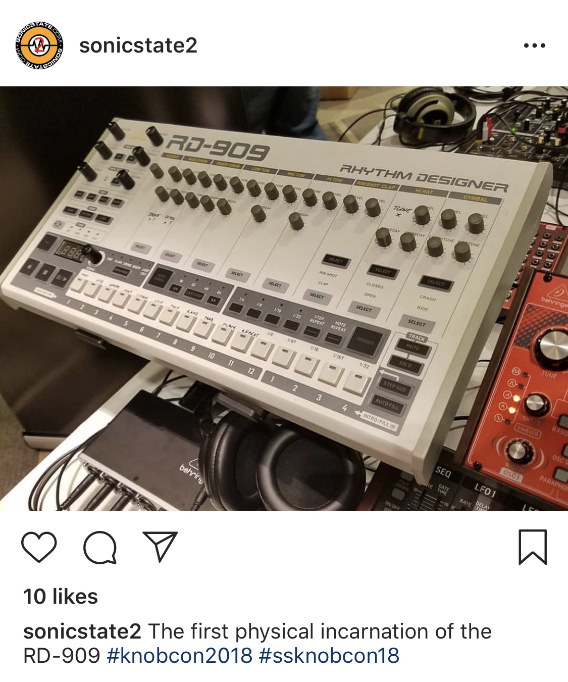 MATRIXSYNTH: New Behringer RD-909 Revealed on 9/09 - #909Day