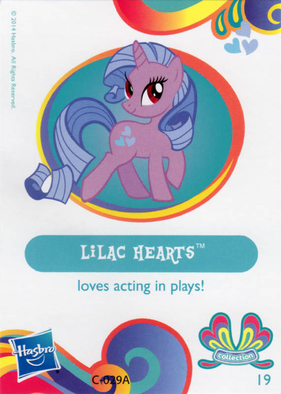 MLP Lilac Hearts Blind Bag Cards | MLP Merch