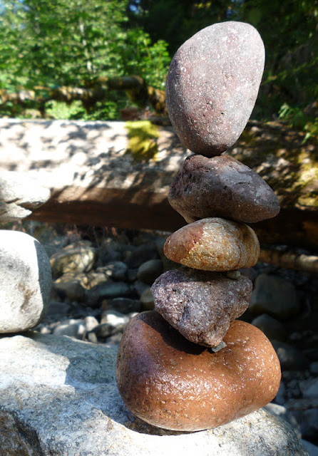 Tidal Art: Five Stone Tree