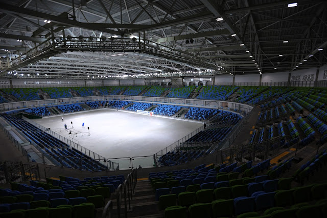 Penúltimo palco a ficar pronto para o Jogos de 2016, Arena Carioca 2 é ...