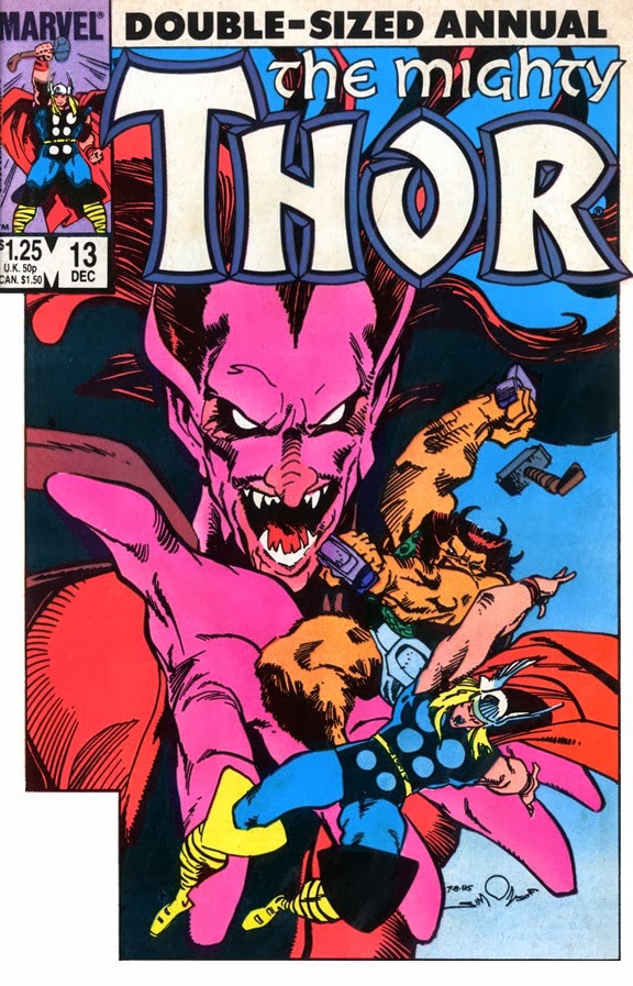 Marvel Comics of the 1980s: My Favourite 10 Thor Covers from the 1980s