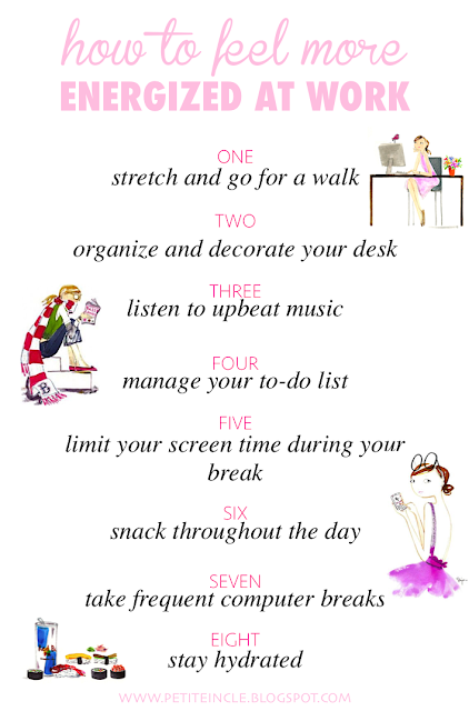 How To Feel More Energized At Work - Style By The C