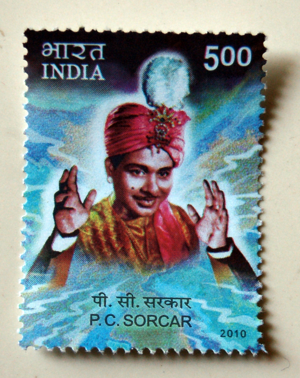 stamps-from-india-and-rest-of-the-world-p-c-sorcar-magician-indian