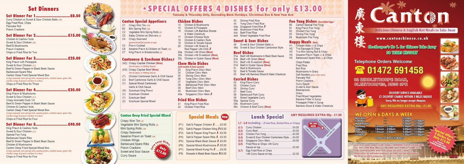 Canton Chinese Take Away