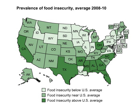 Hunger By The Numbers: USDA Releases 2010 Household Food Security ...