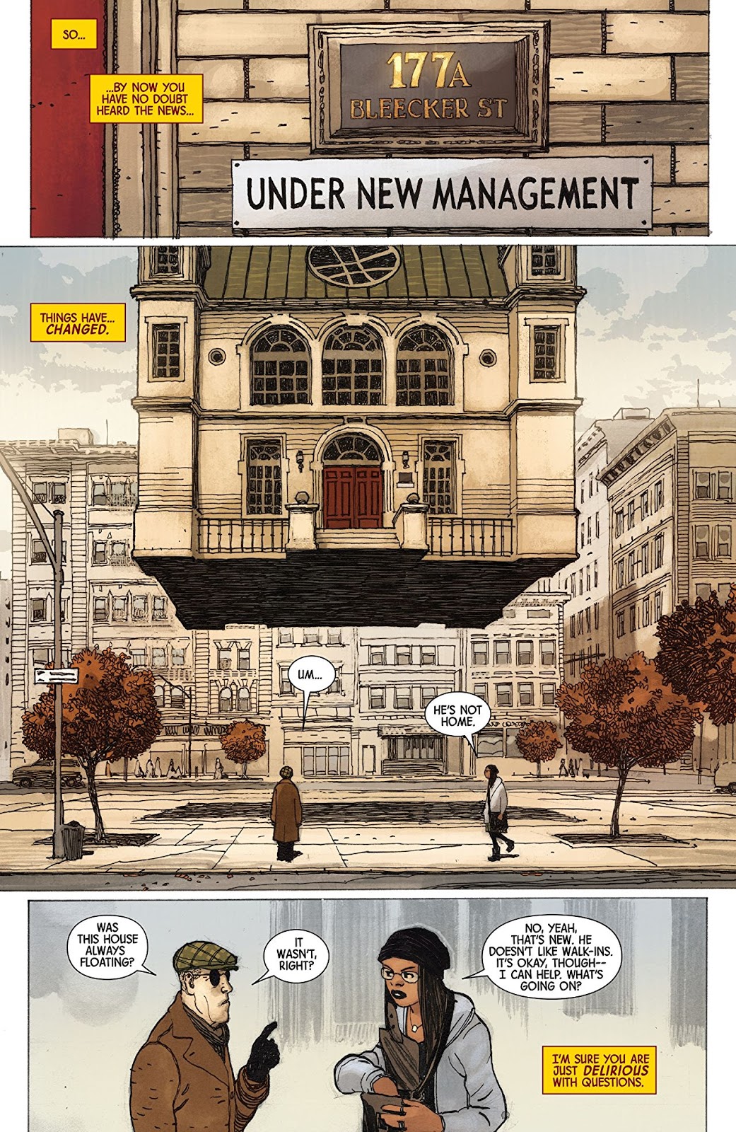 Weird Science DC Comics: Doctor Strange #381 Review - Marvel Monday