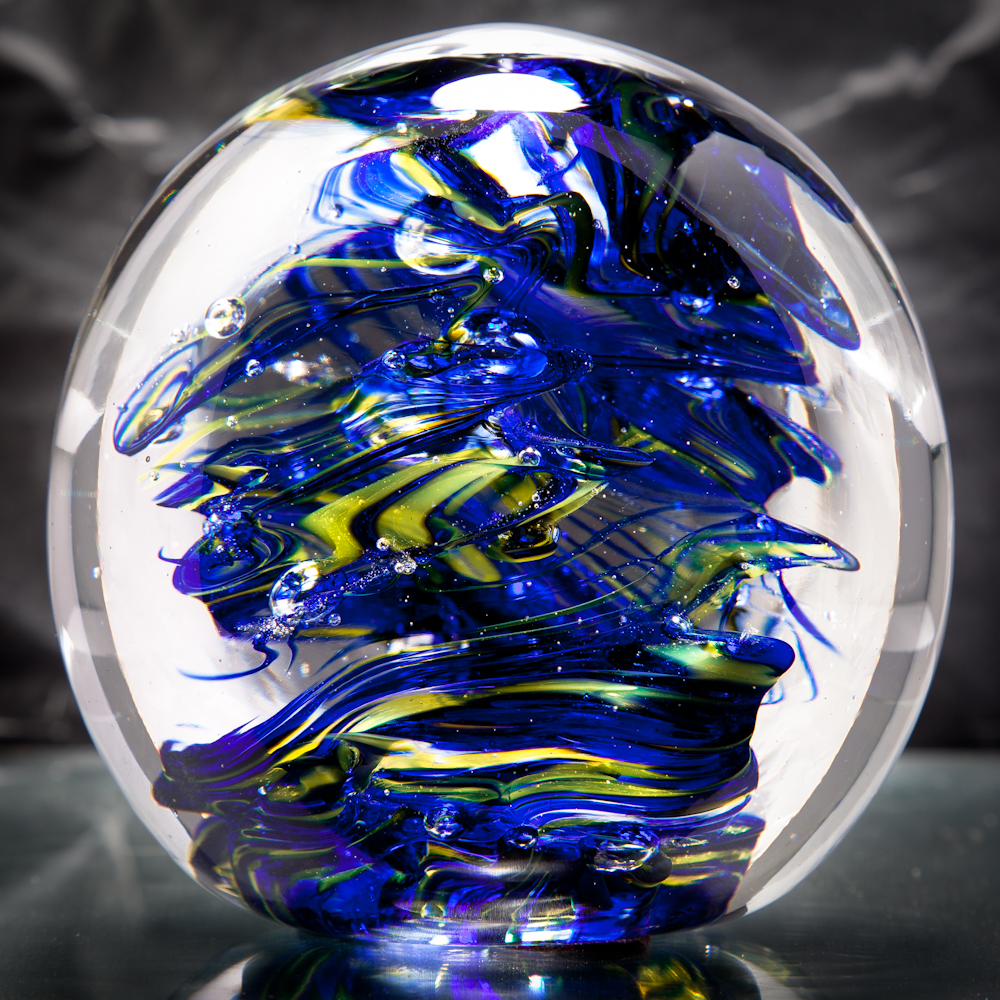 Glass Artists International: Solid Glass Sculpture/Paperweight "13R2 ...