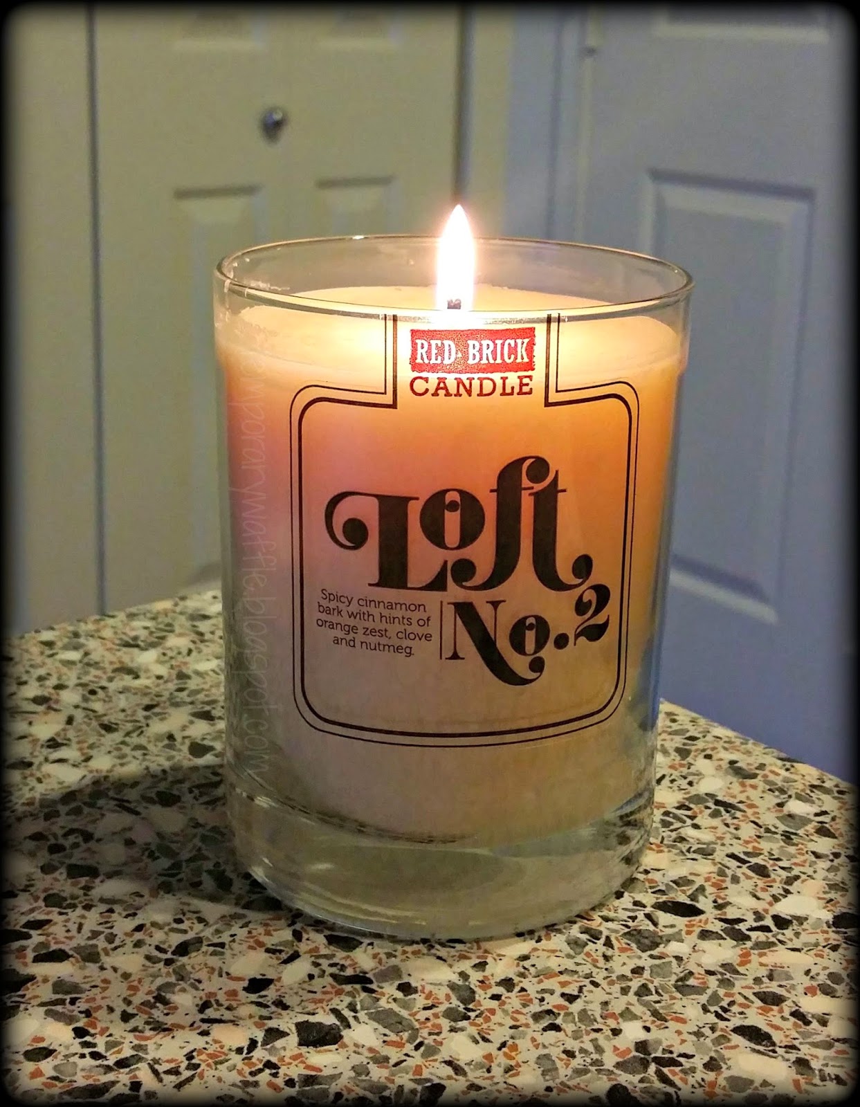 Temporary Waffle: Lighting the Atmosphere with Red Brick Candles