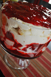 Cookin' Mamas: Raspberry Cheesecake Trifle
