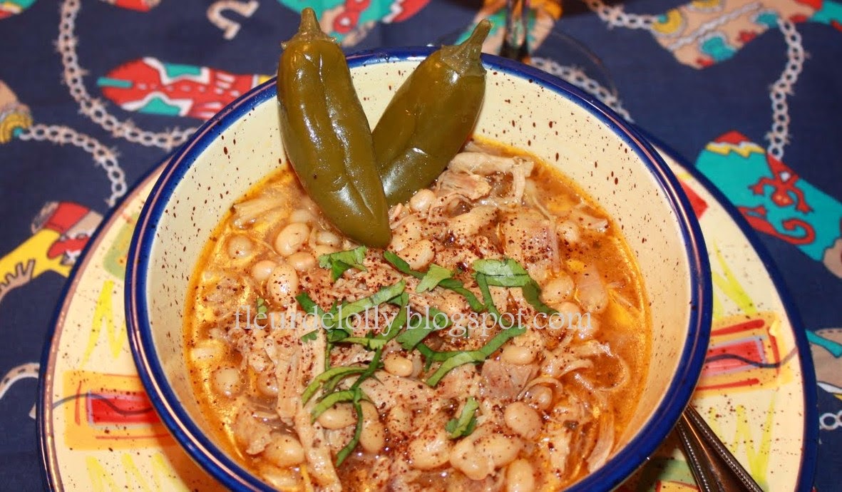 Fleur de Lolly: Southwestern Chicken and White Bean Stew