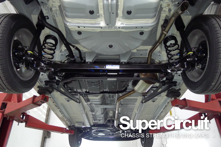 SUPERCIRCUIT CHASSIS STRENGTHENING BARS: Perodua Axia FL Front Lower ...