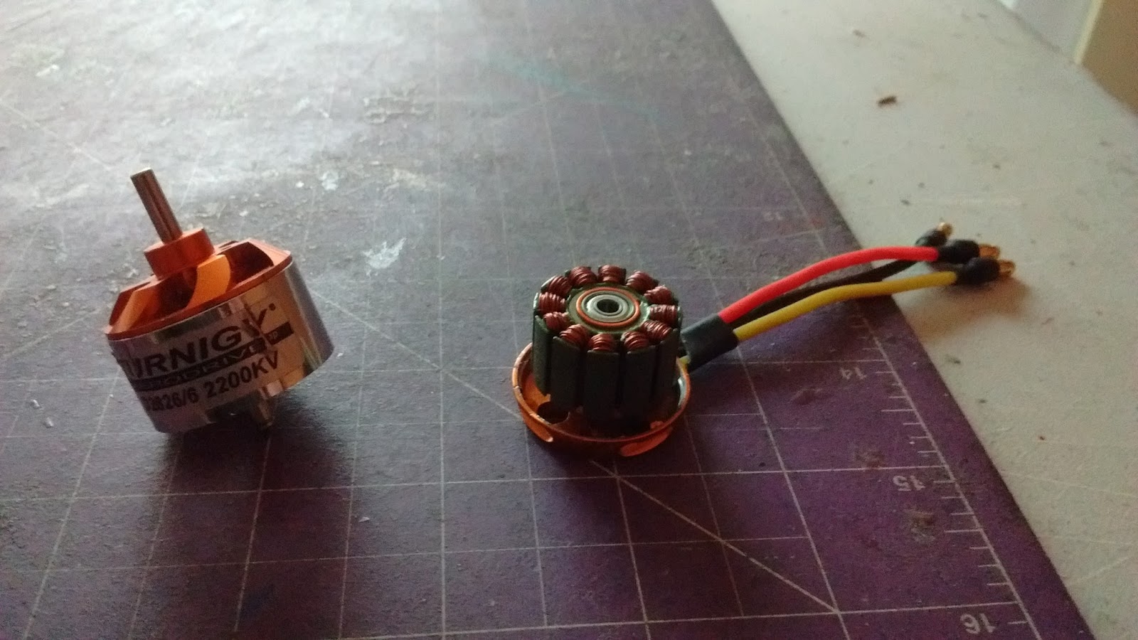 Scott's ParkJet blog: "Table talk" video of the 2212/6 2200 Kv motor ...