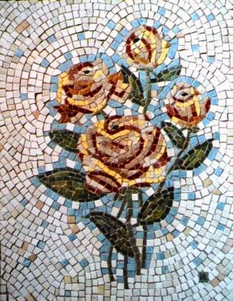 Mosaics24 - Ψηφιδωτά: MOSAICS:FLOWERS/ΨΗΦΙΔΩΤΑ:ΛΟΥΛΟΥΔΙΑ