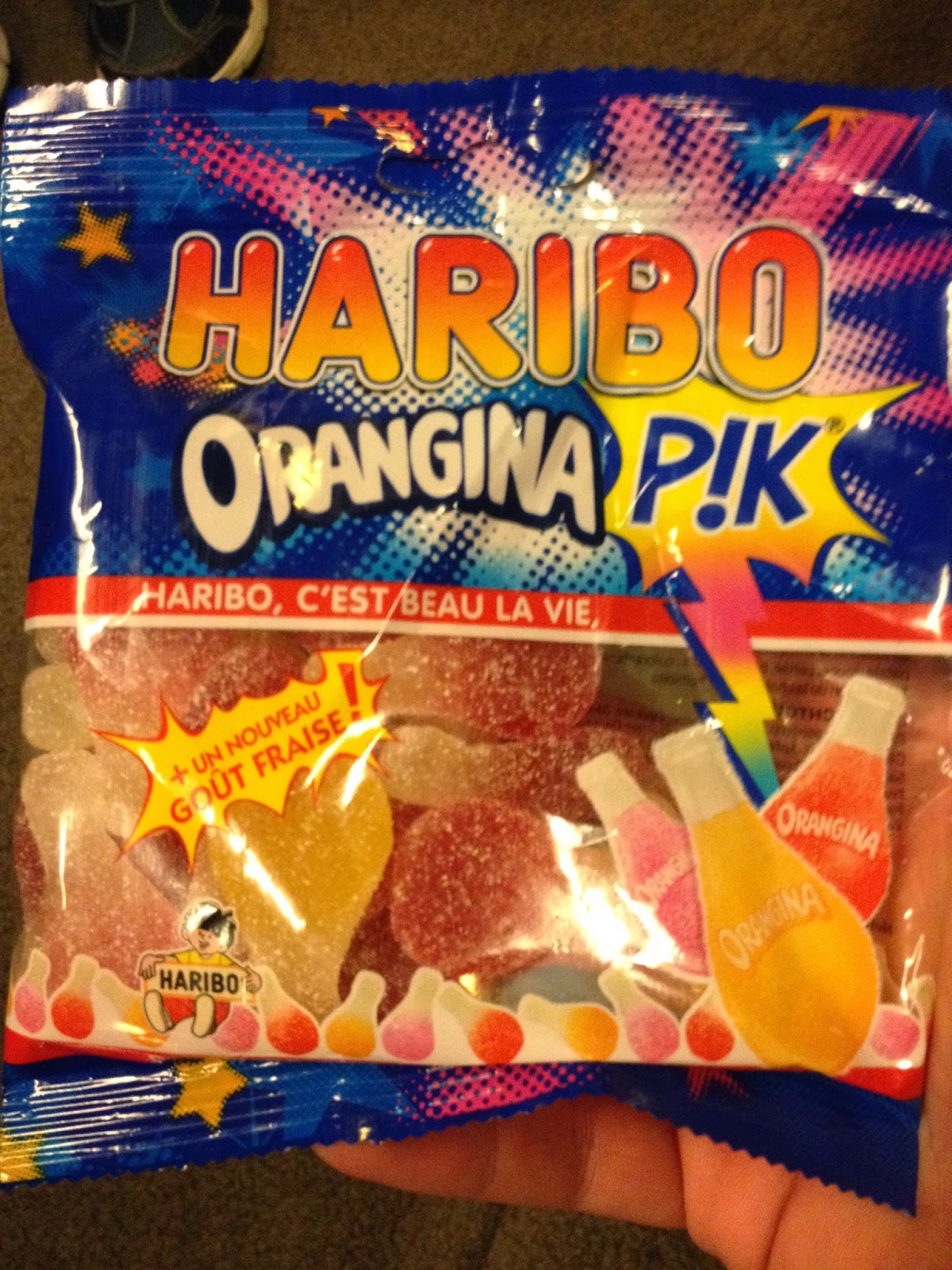 A Review A Day: Today's Review: Haribo Orangina Pik