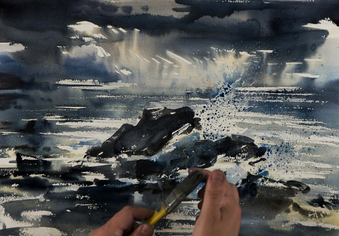 Art Of Watercolor: Master-class Sea Splashes